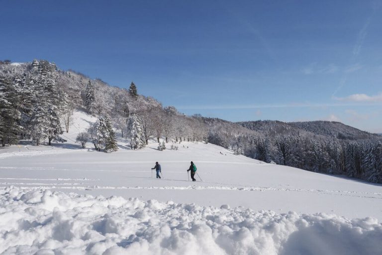 Winterwandern und Rodeln auf der Schwäbischen Alb bei Balingen | black ...